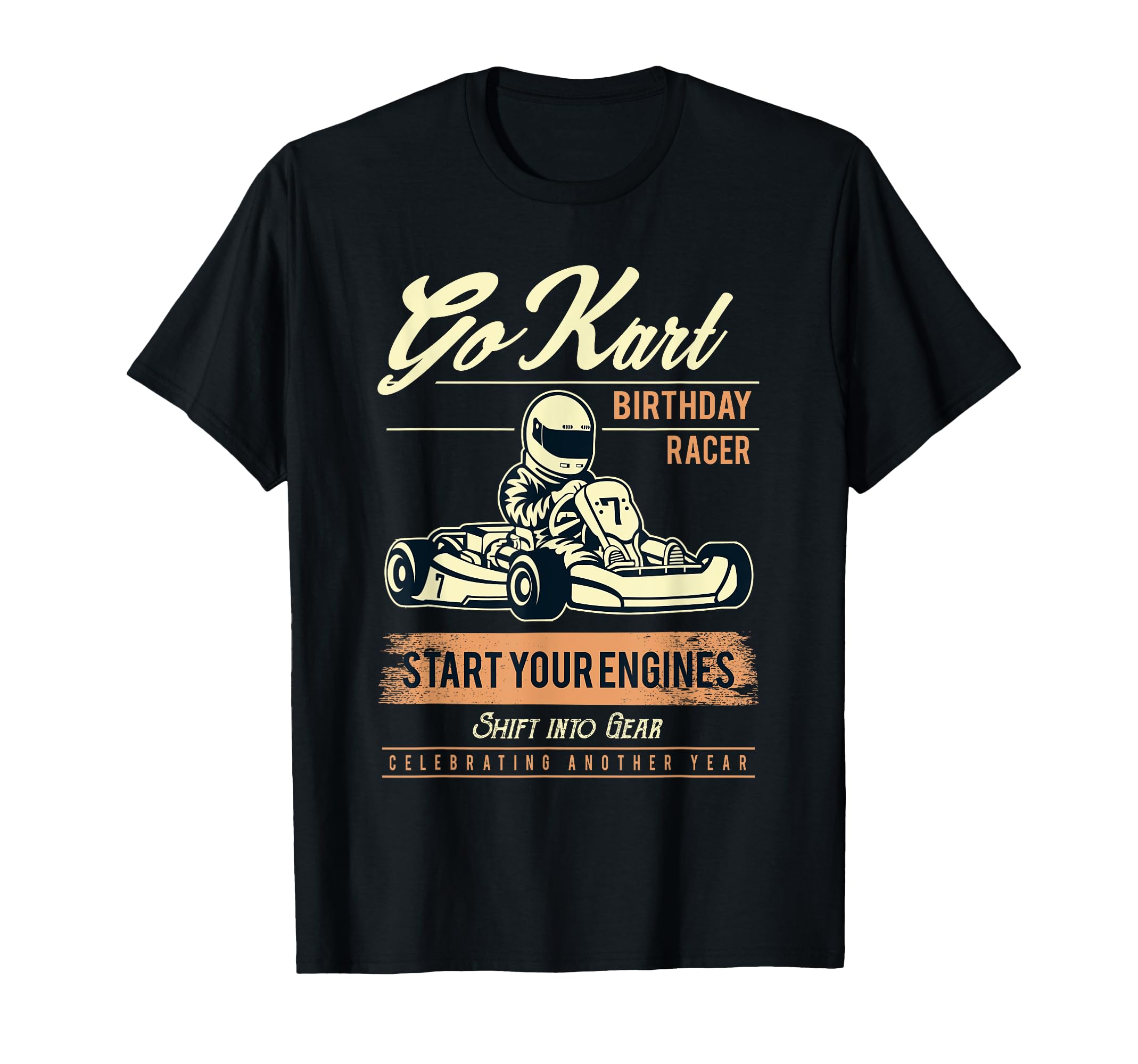 Go Kart Birthday Party T Shirt T-Shirt