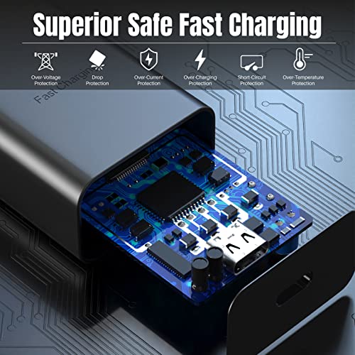 Galaxy S23 S22 Charger Block USB C 25W PD Super Fast Charger Type C Wall Plug Adapter Quick Charging Compatible with Samsung Galaxy S23/S22/S21/S20/Z Fold 3 5G/Z Fold 4/Note20/iPhone 14/iPad/Tablet
