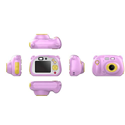 LKYBOA Children's Digital Camera - Kids Camera, Rechargeable Children Digital Camera with Memory Card Shockproof (Color : Blue)