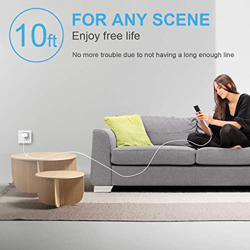 【Apple MFi Certified】 iPhone 14 13 12 11 Fast Charger 10FT Long Fast Charging Cable with 20W USB C Charger Block for iPhone 14/14 Pro/14 Pro Max/14 Plus/13/12/11/Pro/Pro Max/Mini/Xs Max/XR/X, iPad