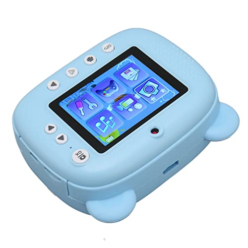 Kids Camera, Play Music HD Kids Camera for Travel (Blue)