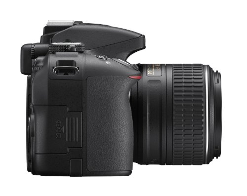 Nikon D5300 24.2 MP CMOS Digital SLR Camera with 18-55mm f/3.5-5.6G ED VR Auto Focus-S DX NIKKOR Zoom Lens (Black) (Renewed)