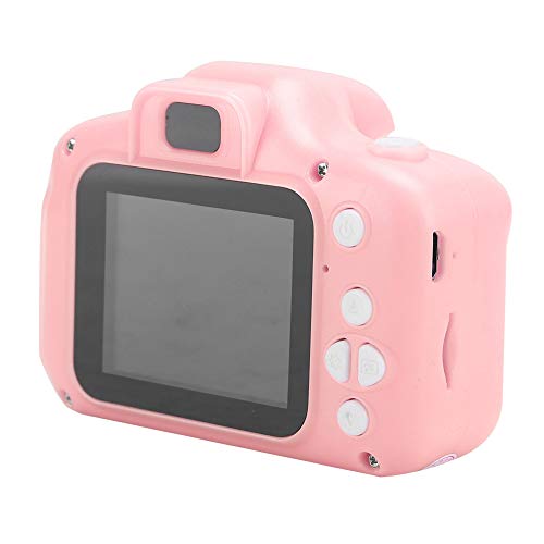 Digital Camera, Comfortable Kid Camera Camera Cute Mini Camera DIY Photos for Children Toy(Pink)