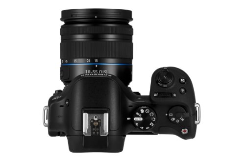 Samsung NX30 20.3MP CMOS Smart WiFi & NFC Mirrorless Digital Camera with 18-55mm Lens and 3" AMOLED Touch Screen and EVF (Black)