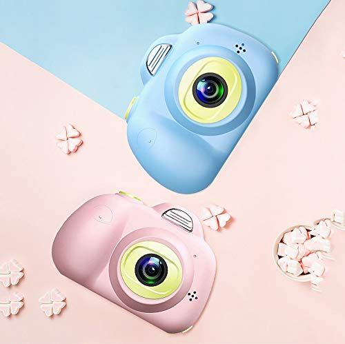 LKYBOA Children's Camera Can Take Pictures Digital Camera Baby High-Definition Small SLR Girl Birthday Gift (Color : A)