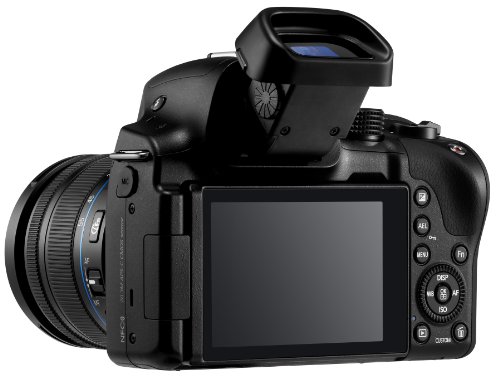Samsung NX30 20.3MP CMOS Smart WiFi & NFC Mirrorless Digital Camera with 18-55mm Lens and 3" AMOLED Touch Screen and EVF (Black)