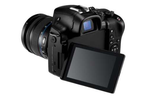 Samsung NX30 20.3MP CMOS Smart WiFi & NFC Mirrorless Digital Camera with 18-55mm Lens and 3" AMOLED Touch Screen and EVF (Black)