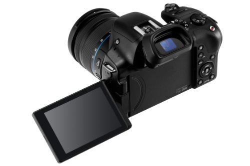 Samsung NX30 20.3MP CMOS Smart WiFi & NFC Mirrorless Digital Camera with 18-55mm Lens and 3" AMOLED Touch Screen and EVF (Black)
