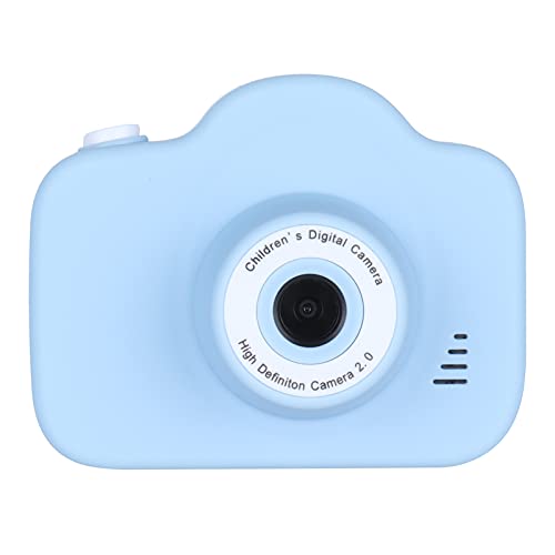 Entatial Child Camera, Child Camera with Front and Rear Dual Cameras 2.0āinch FullāColor IPS Screen for Home for Outdoor for Travel(Blue)