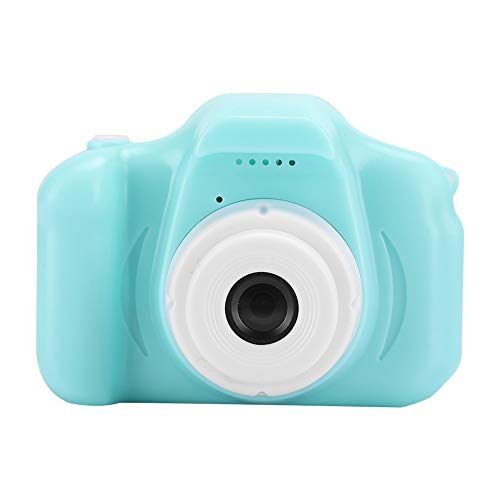 Portable Mini Camera with 2.0in TFT Color Screen Cute and Generous Rechargeable Digital Instant Camera Support Take Pictures, Video, Save Photos and Make Design Photos(Green)