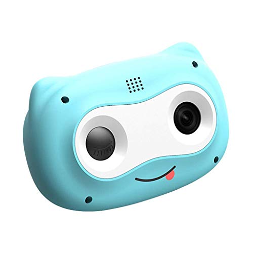 LKYBOA Children Camera Digital - Kids Mini Camera Toy Birthday Gift Portable(Blue,Pink) (Color : Blue)