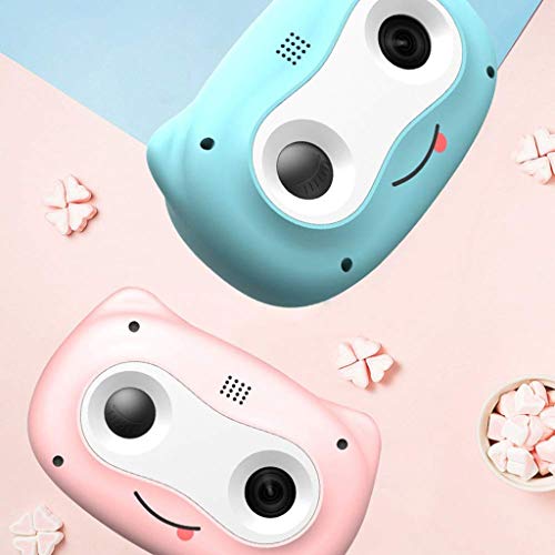 LKYBOA Children Camera Digital - Kids Mini Camera Toy Birthday Gift Portable(Blue,Pink) (Color : Blue)