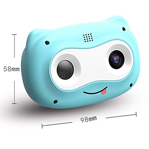 LKYBOA Children Camera Digital - Kids Mini Camera Toy Birthday Gift Portable(Blue,Pink) (Color : Blue)