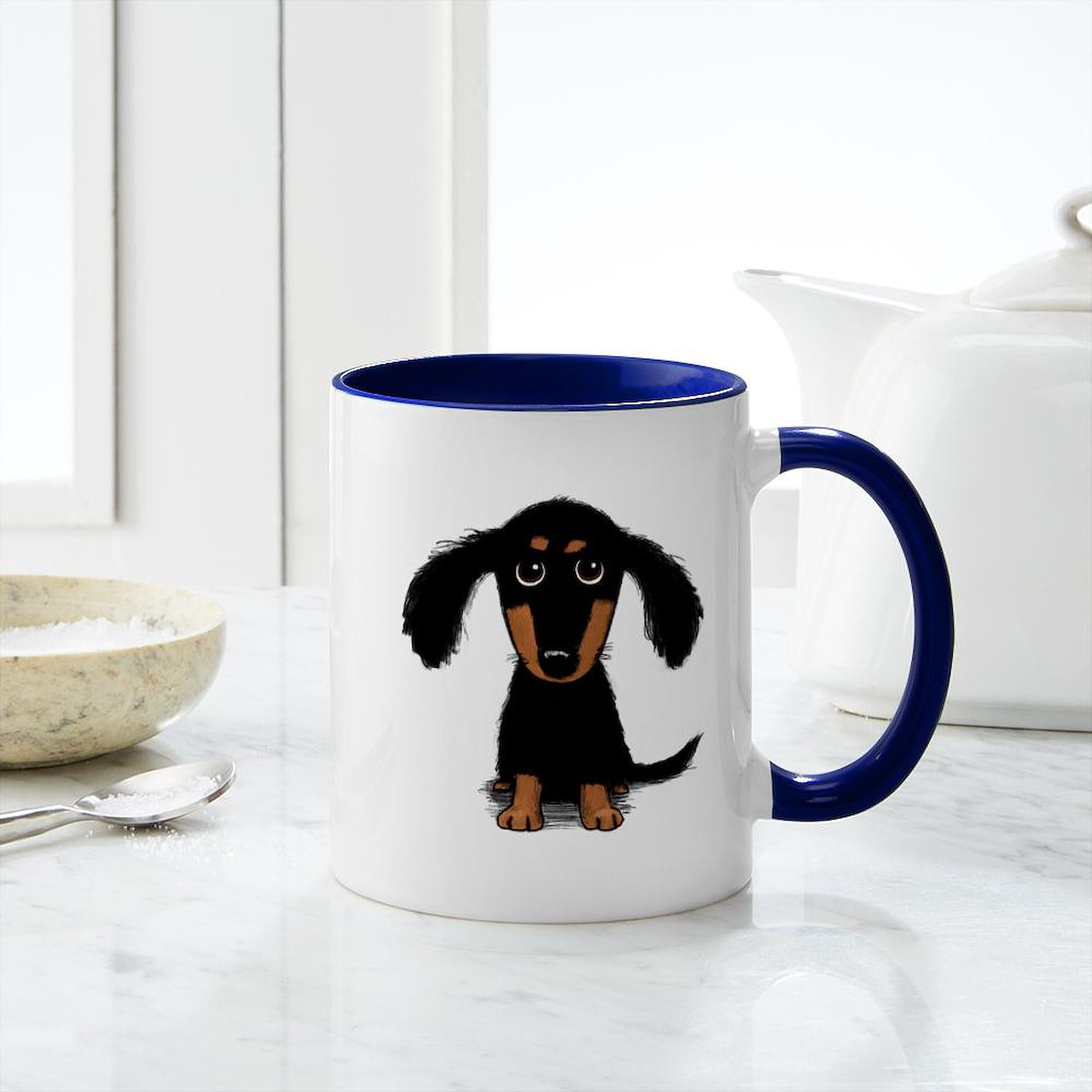 CafePress Cute Dachshund Mug Ceramic Coffee Mug, Tea Cup 11 oz