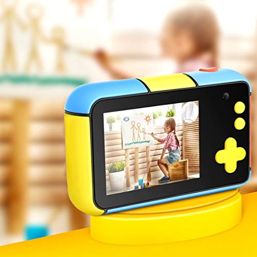 LKYBOA Toy Camera,Kids Camera Birthday Gifts for Age,Compact Children Camera with 2.4 Inch Screen Card Chargeable