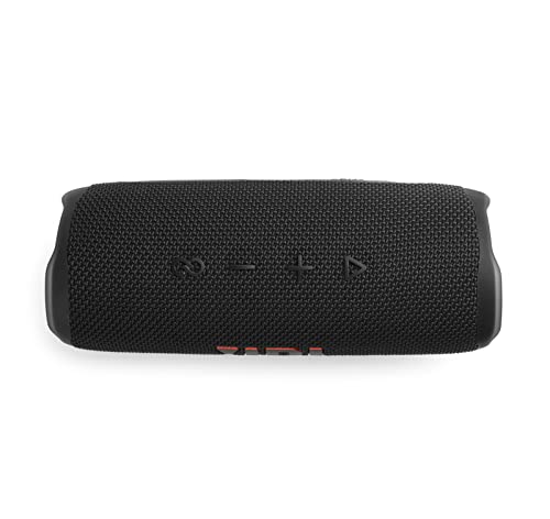 JBL Flip 6 Waterproof Portable Wireless Bluetooth Speaker Bundle with divvi! Premium Hardshell Case - Black