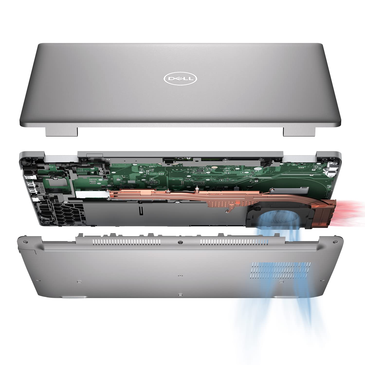 Dell 2022 Newest Latitude 5530 Business Laptop, 15.6" FHD Display, 12th Gen Intel Core i5-1235U, 16GB RAM, 512GB SSD, Webcam, HDMI, Thunderbolt 4, Backlit Keyboard, Wi-Fi 6, Windows 11 Pro, Silver