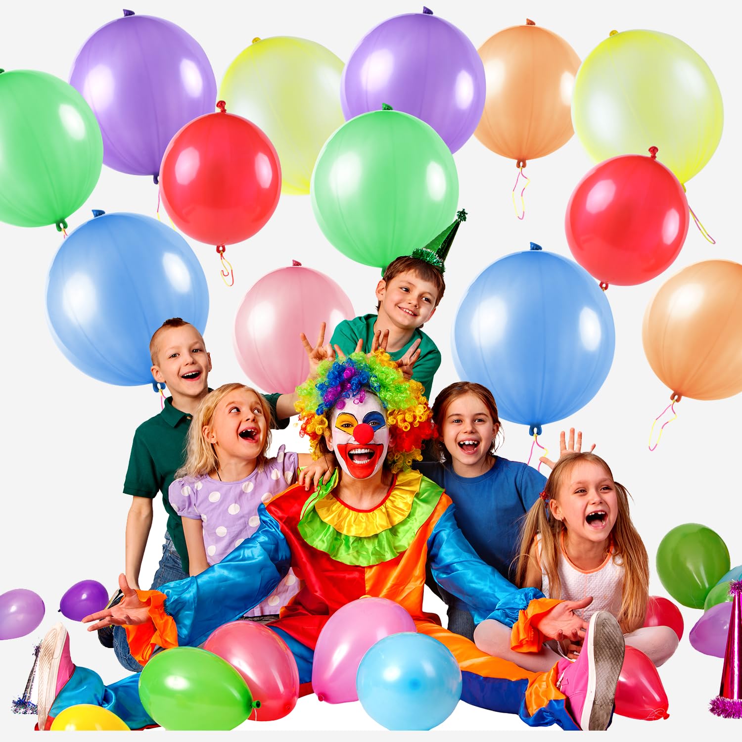 14Pcs Heavy Duty Punch Balloons - Party Favors for Kids, Fun Balloons
