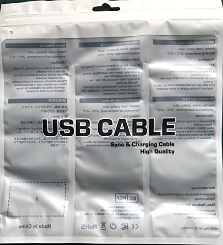 USB C Cable, (3Pack 3+3+6.6ft) Type C Cable Fast Charger Leads USB-C Charging Cable Compatible with Samsung Galaxy S10 /S9+ /S9 /S8 /S8+,Note 9/8,Huawei P30 /P20 /Mate20 /P10,OnePlus