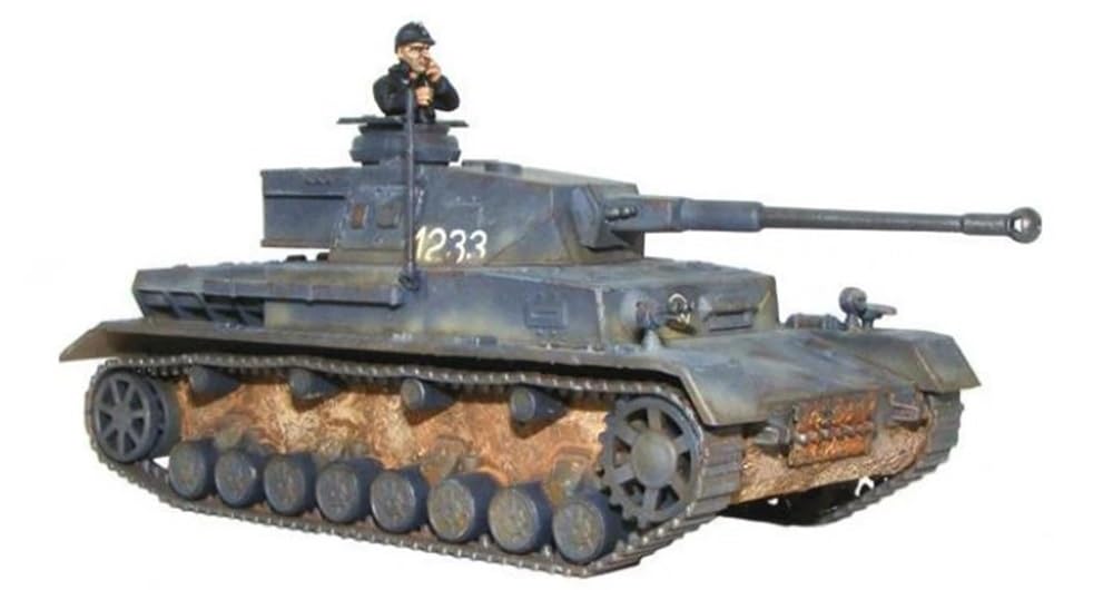 Bolt Action Panzer IV Ausf. F1/G/H Medium Tank 1:56 WWII Military Wargaming Plastic Model Kit