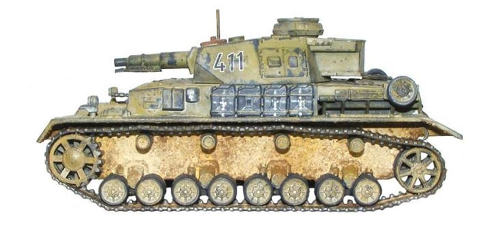 Bolt Action Panzer IV Ausf. F1/G/H Medium Tank 1:56 WWII Military Wargaming Plastic Model Kit