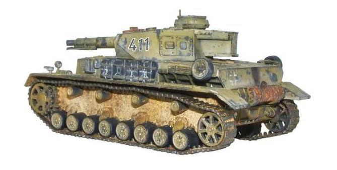 Bolt Action Panzer IV Ausf. F1/G/H Medium Tank 1:56 WWII Military Wargaming Plastic Model Kit