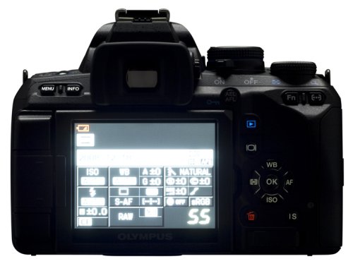 Olympus Evolt E620 12.3MP DSLR with IS, 2.7-inch Swivel LCD with 14-42mm f/3.5-5.6 Zuiko Lens
