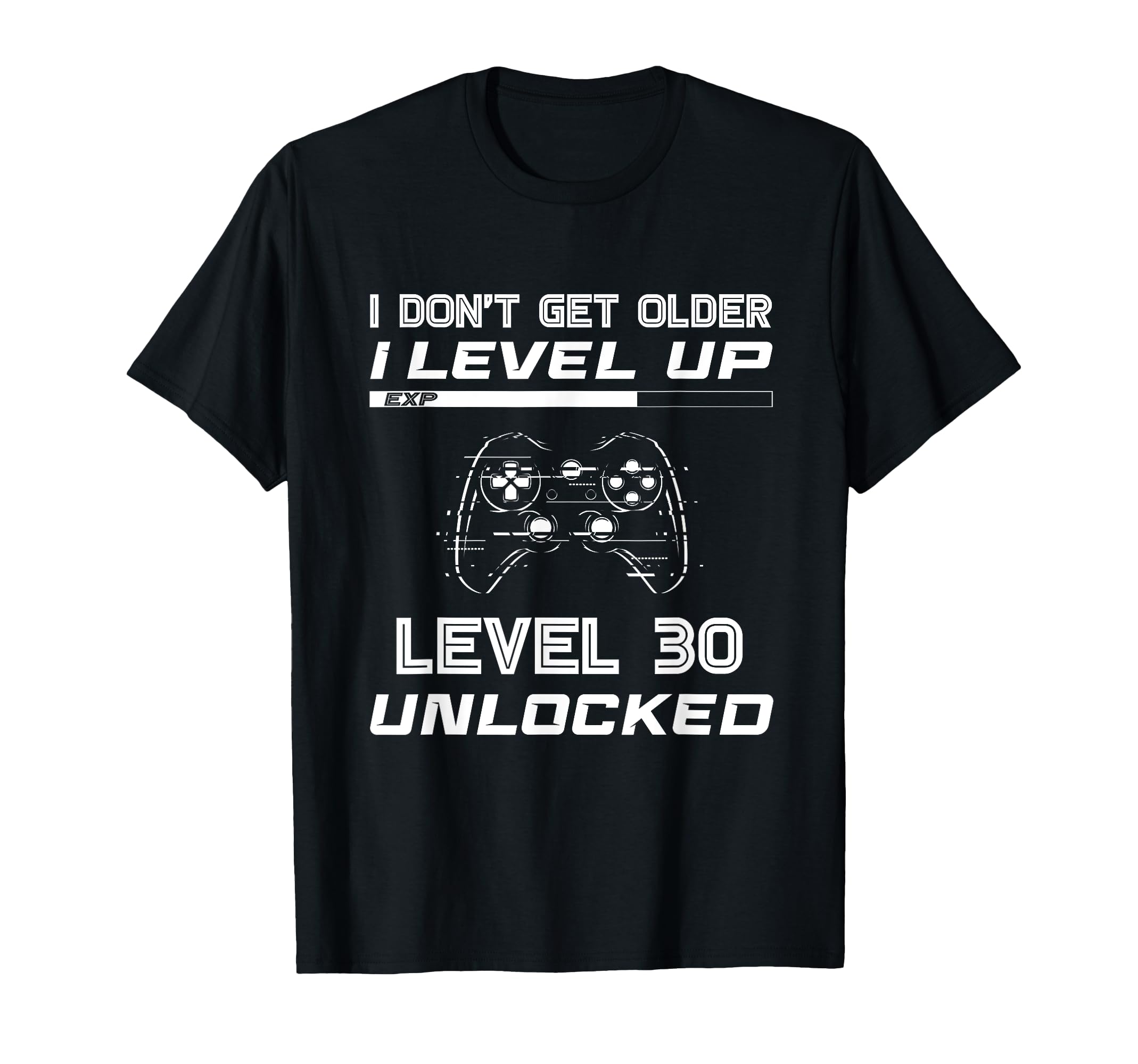 Level 30 Unlocked Gamer 30th Birthday Decorations Party 1992 T-Shirt