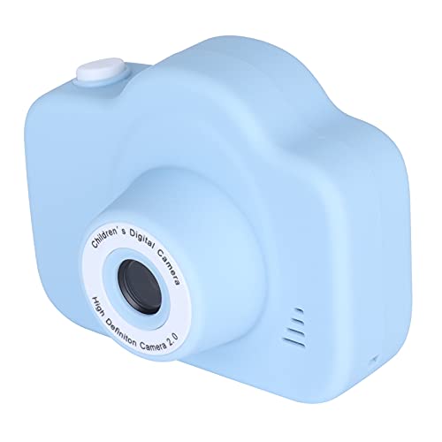 FASJ 1080P Digital Camera, Lightweight Child Camera Cute Mini for Gift for Educational Toy(Blue)