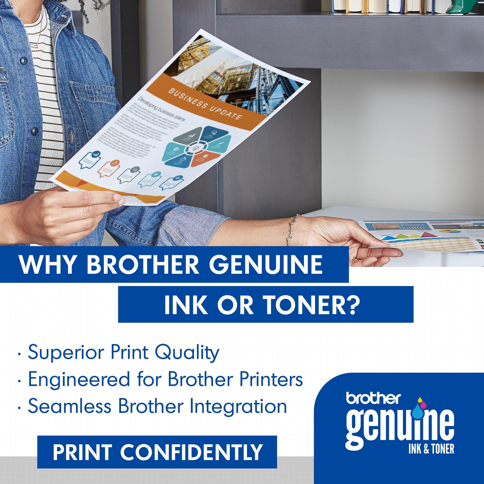 Brother TN-336BK DCP-L8400 L8450 HL-L8250 L8350 MFC-L8600 L8650 L8850 Toner Cartridge (Black) in Retail Packaging
