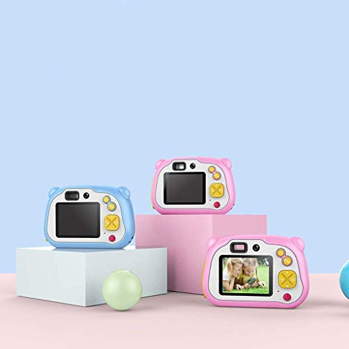 LKYBOA Children's Digital Camera - Kids Camera, Rechargeable Children Digital Camera with Memory Card Shockproof (Color : Purple)