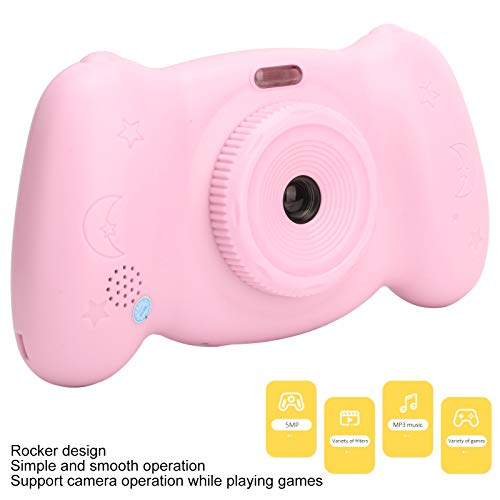 01 02 015 Kids Camera Toys, Kids Camera Portable for Birthday Gift(Pink)
