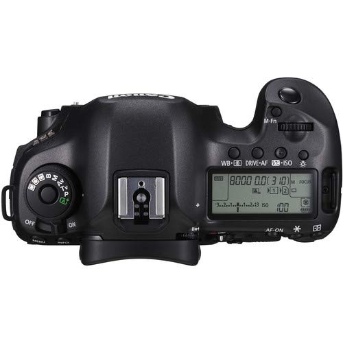 Canon EOS 5DS DSLR Camera (Body Only) 0581C002 - Pro Bundle with Sandisk Extreme 32GB SD, LED Light Kit, 12" Gripster, Gadget Bag, HDMI Cable and More