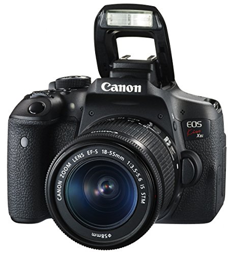 Canon DSLR camera EOS Kiss X8i lens kit EF-S18-55mm F3.5-5.6 IS STM comes KISSX8I-1855ISSTMLK [International Version, No Warranty]