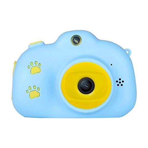 LKYBOA Children's Digital Camera -Slip Compact Digital Camera Toy for Children Best Gifts for Year Old Boys & Girls Blue Pink (Color : Blue)