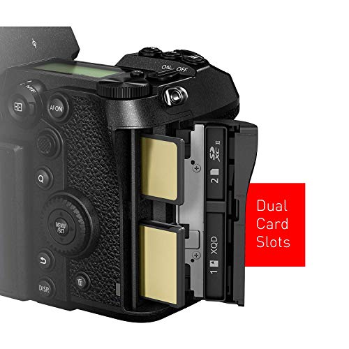 Panasonic LUMIX S1 Full Frame Mirrorless Camera with 24.2MP MOS High Resolution Sensor, L-Mount Lens Compatible, 4K HDR Video and 3.2? LCD - DC-S1BODY (Renewed)