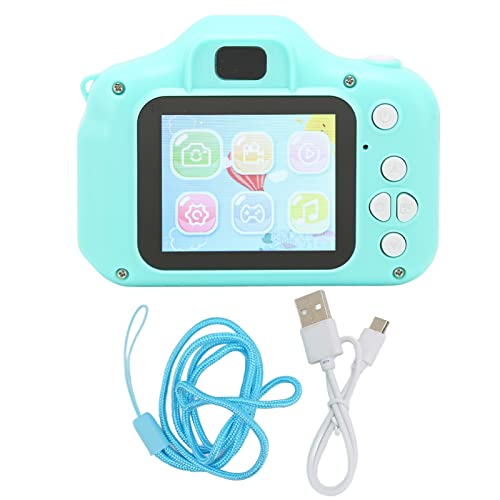 Kids Camera, 2.0 Inch IPS Screen HD 1080P Multifunction Mini Digital Camera Antidrop for Children's Gifts