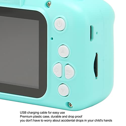 Kids Camera, 2.0 Inch IPS Screen HD 1080P Multifunction Mini Digital Camera Antidrop for Children's Gifts