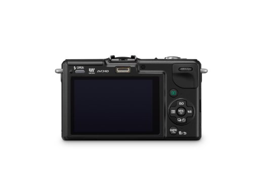 Panasonic Lumix DMC-GF2 12 MP Micro Four-Thirds Mirrorless Digital Camera with 3.0-Inch Touch-Screen LCD and 14-42mm Lens (Black)