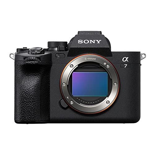 Sony Alpha 7 IV Full-Frame Mirrorless Camera (Body) Bundle with Sony Full-Frame Ultra-Compact G Series Lenses, Memory Card, Rechargeable Battery Pack, Hard Case and Filter Case (8 Items)