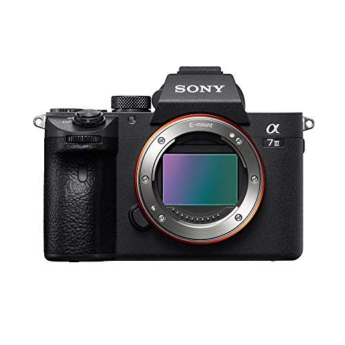 Sony Alpha a7 III Mirrorless Digital Camera - Body Only with Deluxe Striker Bundle: Includes β Memory Cards, Large Tripod, Camera Bag, Extra Battery, Cleaning Kit, and More
