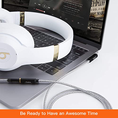 CableCreation Headphone Extension Cable 15FT, 3.5mm Male to Female Stereo Headphone Extension Cable for Phones, Headphones, Speakers, Tablets, PCs, MP3 Players and More, 4.5M