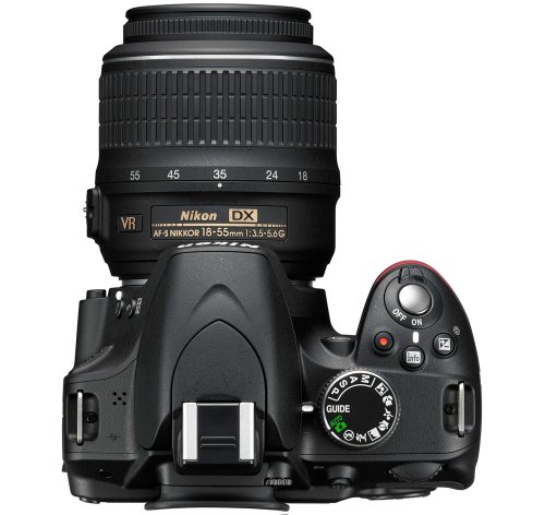 Nikon D3200 24.2 MP CMOS Digital SLR with 18-55mm VR and 55-200mm Non-VR DX Zoom Lenses