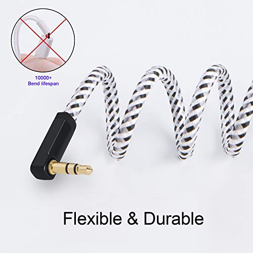 CableCreation Headphone Extension Cable 15FT, 3.5mm Male to Female Stereo Headphone Extension Cable for Phones, Headphones, Speakers, Tablets, PCs, MP3 Players and More, 4.5M