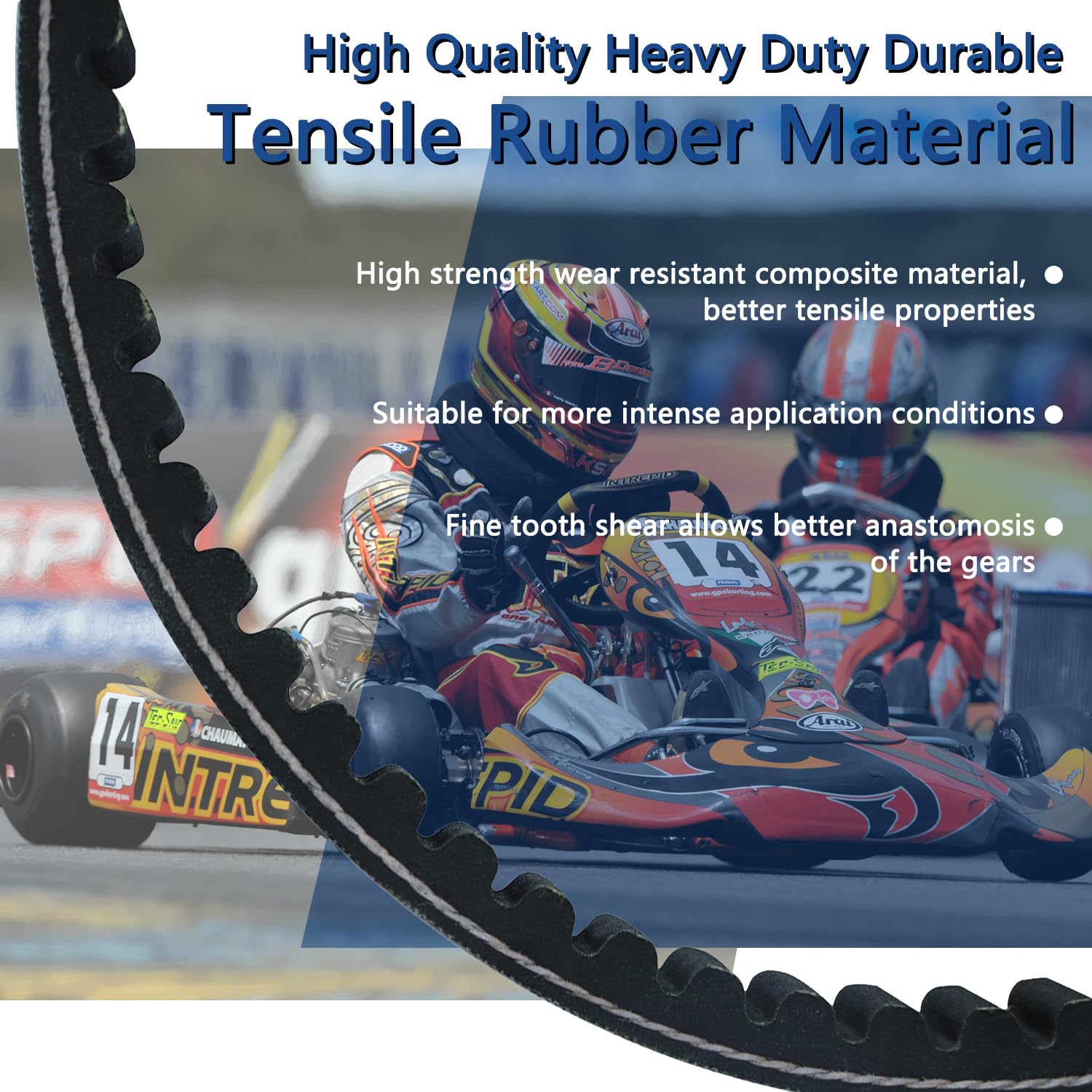 203589/5959 Go Kart Drive Belt Compatible with 30 Series Torque Converter Drive Belt Replacement for Manco Comet Murray 12-8487