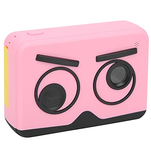 Children Camera, Kids Digital Dual Camera with 2.0in IPS Screen Selfies Childrens Camera Toy Support Front and Rear Dual Camera, Built‑in Large‑Capacity Battery(Pink)