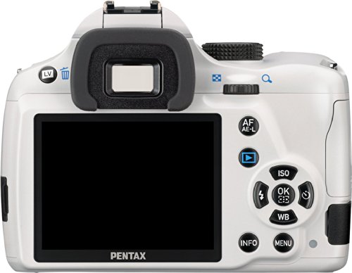 Pentax K-50 16MP Digital SLR Camera Kit with DA L 18-55mm WR f3.5-5.6 and 50-200mm WR Lenses (White)