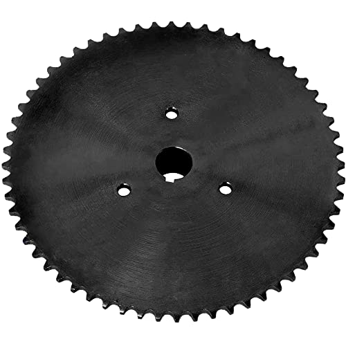 OCTOPUS Go Kart Live Axle Steel Sprocket 60 Tooth Fits #40#41#420 Chain with 1” Bore 1/4" Keyway – Sprocket Only