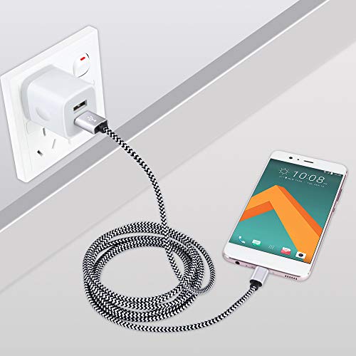 USB Plug, USB Wall Charger 3 Pack, GiGreen Dual Port USB Electrical Plug Cube 5V 2.1A Charging Block USB Outlet Plugs Compatible iPhone 11 XS X 8 7, LG V30 G8, Samsung S20 S10+ S9 S8 Note 9 8, Moto G6