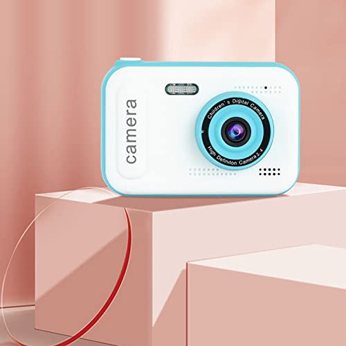 Children's Digital Camera 3-10 Years Old, 2.4 Inch 1080P Toddler Camera Portable Handheld Reversible Children's Digital 32GB Memory Camera Take Photos and Videos Listen to Music